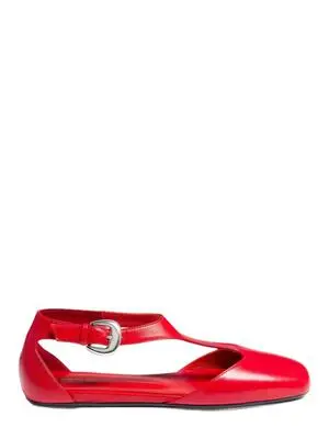 LIVIANA CONTI Liviana Conti Eva T-Bar Buckle-Fastening Ballet Flats