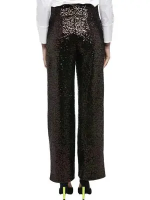 IN THE MOOD FOR LOVE In The Mood For Love Sequined Wide-Leg Trousers