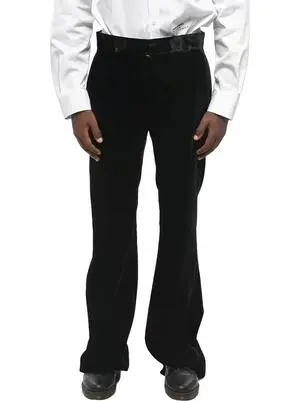 Dsquared2 Side-pocket Velour Trousers - Black