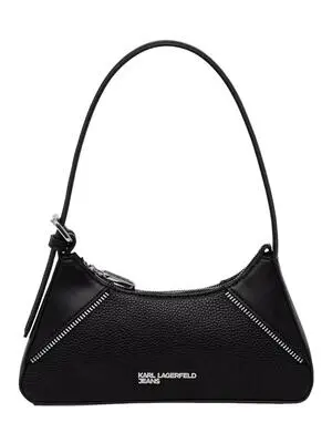 Karl Lagerfeld Small Rebel Shoulder Bag - Black