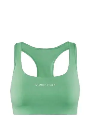 DISTRICT VISION Racerback Sports Bra - Green