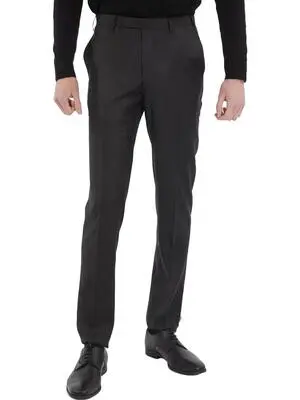 Corneliani Tailored Wool Trousers - Grey