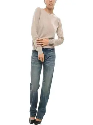 Malo Crew Neck Sweater - Neutrals