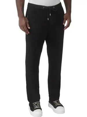 MAUVAIS Drawstring Waistband Trousers - Black
