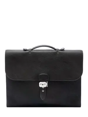 Hermès Sac À Depeches Verso 38 Business Bag In Togo Leather - Brown
