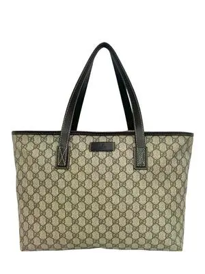 Gucci Gg Supreme Tote Bag - Neutrals