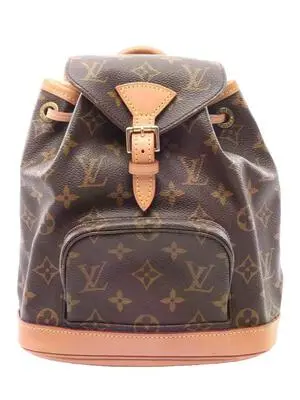 LOUIS VUITTON Monogram Mini Montsouris Backpack - Brown