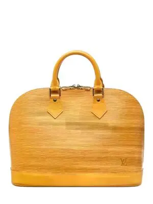 LOUIS VUITTON Epi Alma Pm Handbag - Yellow