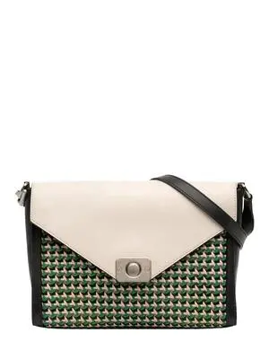 Mulberry Delphie Duo Flap Crossbody Bag - White
