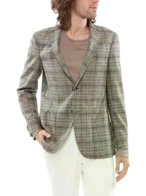 Corneliani Patterned Wool Blazer - Neutrals