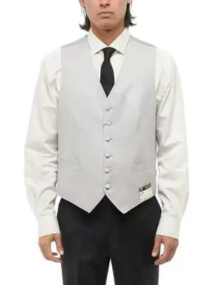 Corneliani Single-breasted Waistcoat - Grey