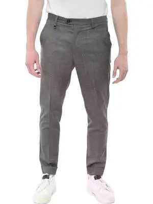 PAOLO PECORA Tailored Trousers - Grey