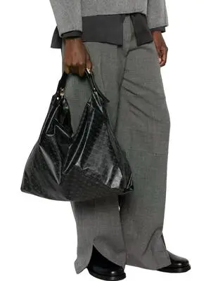 GHERARDINI Amazzonia Monogram Shoulder Bag - Black