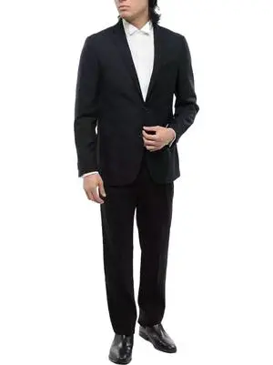 Corneliani Single-breasted Blazer - Blue