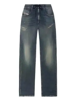 DIESEL® D-krooley Drawstring Jeans - Blue