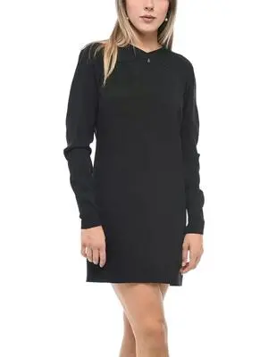 Dsquared2 Long Sleeve Mini Dress - Black