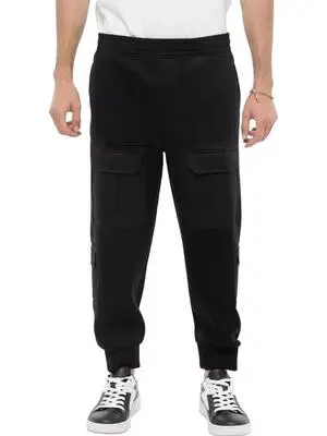 Neil Barrett Multiple-pocket Track Pants - Black