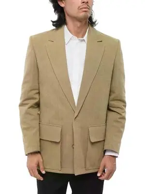 Valentino Garavani Single-breasted Patch-pocket Blazer - Neutrals