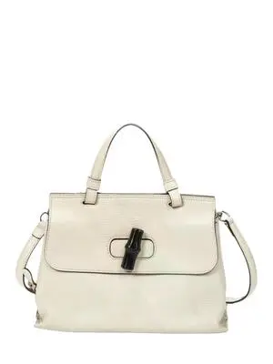 Gucci Small Bamboo Daily Tote Bag - Neutrals