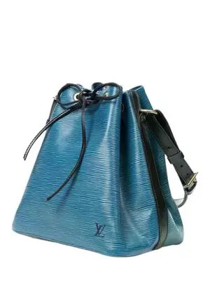 LOUIS VUITTON Noé Epi Leather Shoulder Bag - Blue