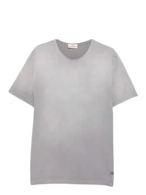 ANTIK DENIM Faded-effect Raw-cut T-shirt - Grey