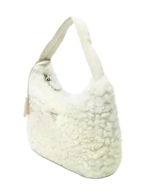 Prada Mini Re-edition 2000 Shoulder Bag - White