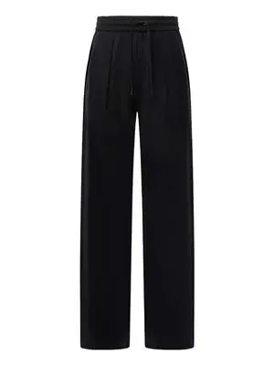 Max Mara Drawstring Waist Track Pants - Black