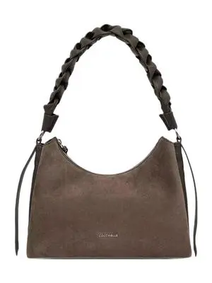 COCCINELLE Coccinelle Braided Handle Shoulder Bag Brown