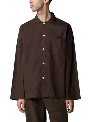 TEKLA TEKLA Poplin Long Sleeve Shirt