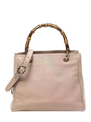 Gucci Bamboo Shopper Tote Bag - Pink