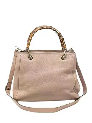 Gucci Bamboo Shopper Tote Bag - Pink
