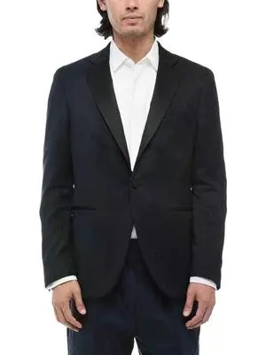 Corneliani Single-breasted Blazer - Blue