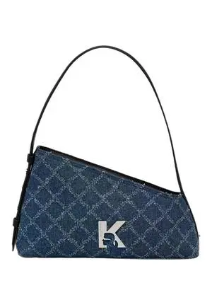 Karl Lagerfeld Asymmetric Tote Bag - Blue