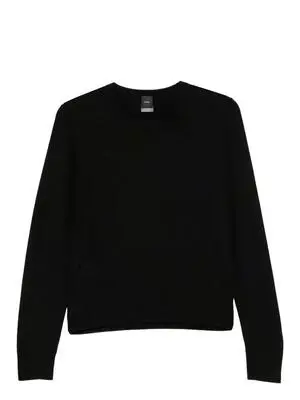 Pinko Lourdes Crew-neck Sweater - Black