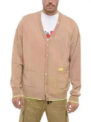 Dsquared2 V-neck Cardigan - Neutrals
