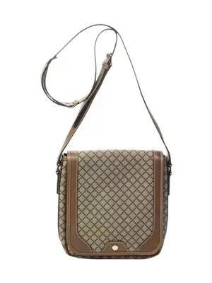 Gucci Diamante Flap Cross Body Bag - Brown