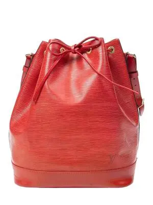 LOUIS VUITTON Gm Noé Bucket Bag - Red