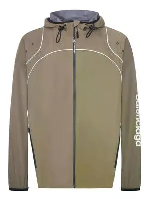 Balenciaga Piped Hooded Jacket - Grey