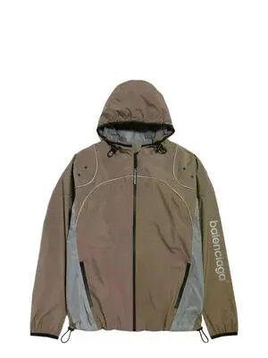 BALENCIAGA Balenciaga Piped Hooded Jacket