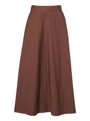 Max Mara Midi Skirt - Brown