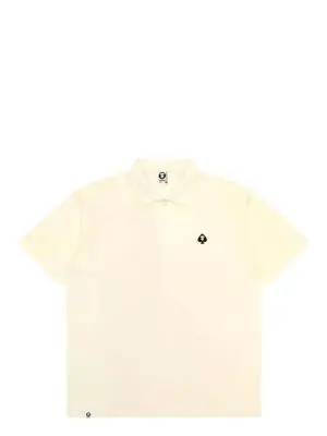 AAPE BY *A BATHING APE Aapenow Spades Polo Shirt - Neutrals