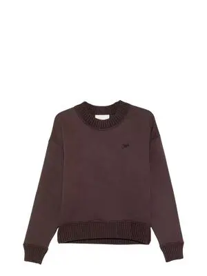 Closed Embroidered Logo Sweatshirt - Brown
