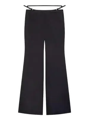 Givenchy Buckle-detail Trousers - Black