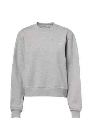 Adidas By Stella McCartney Cotton Jersey Sweatshirt - Grey