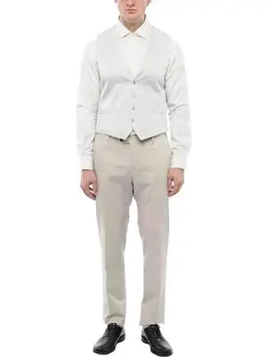 Corneliani Single-breasted Martingale Waistcoat - Grey