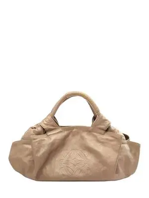 Loewe Metallic Nappa Aire Hobo Bag - Gold