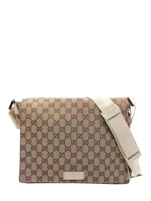 Gucci Gg Canvas Crossbody Bag - Neutrals