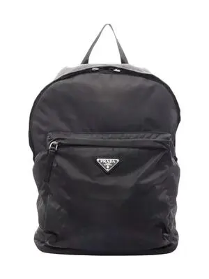 Prada Tessuto Backpack - Black