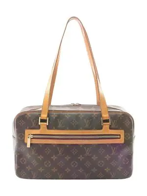 LOUIS VUITTON Monogram Cite Gm Shoulder Bag - Brown
