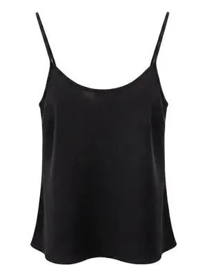 Black Label Black Label Sleeveless Spaghetti-Strap Top Black